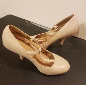 Journee Collection | Shoes | Journee Taupe High Heel Dress Shoe | Poshmark